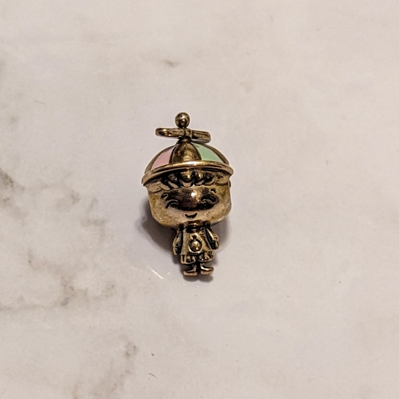 Pandora | Jewelry | Pandora Charm Little Boy With Propeller Hat | Poshmark